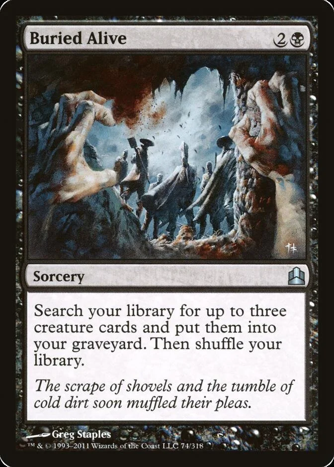 Buried Alive, Magic: The Gathering-Commander (CMD) Price History