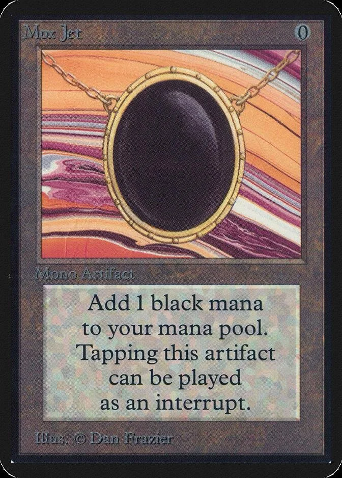 Mox Jet, Limited Edition Alpha (LEA) Price History