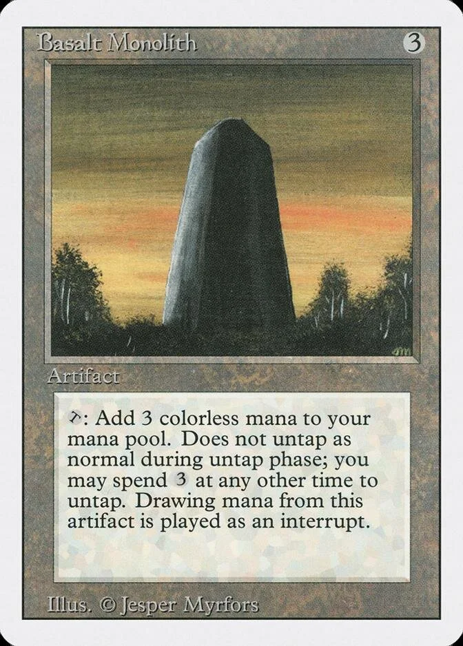 Basalt Monolith, Revised Edition (3ED) Price History