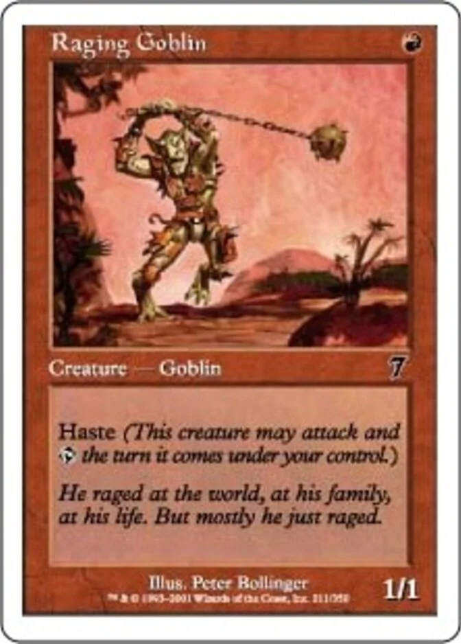 Raging Goblin, Seventh Edition (7E) Price History