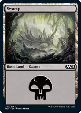 Swamp, Core Set 2021 (M21) Price History
