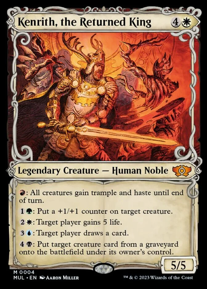 Kenrith, the Returned King, Multiverse Legends (MUL) Price History