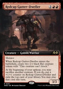 Redcap Gutter-Dweller, Wilds of Eldraine (WOE) Price History