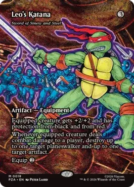 Sword of Sinew and Steel, Teenage Mutant Ninja Turtles Bonus Sheet