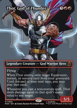 Thor, God of Thunder, Marvel Super Heroes (MSH) Price History