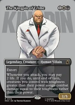 The Kingpin of Crime, Marvel Super Heroes (MSH) Price History