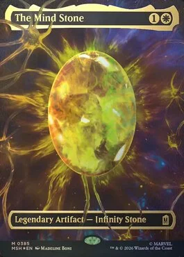 The Mind Stone, Marvel Super Heroes (MSH) Price History