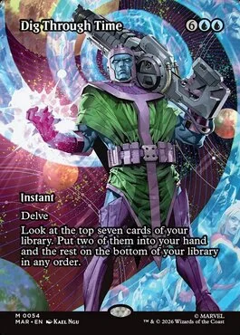 Dig Through Time, Marvel Bonus Sheet (MAR) Price History
