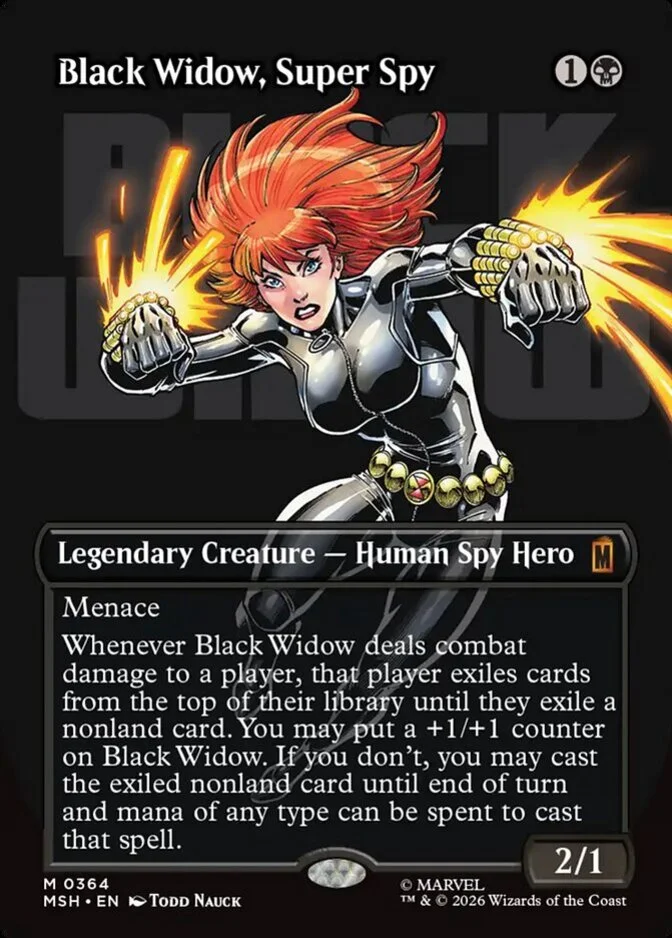 Black Widow, Super Spy, Marvel Super Heroes (MSH) Price History