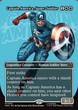 Captain America, Super-Soldier, Marvel Super Heroes (MSH) Price