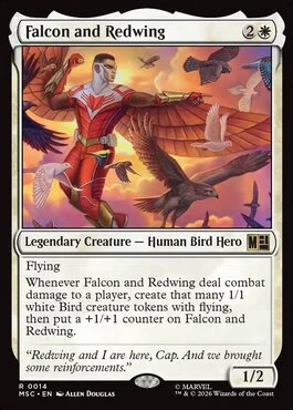 Falcon and Redwing, Marvel Super Heroes Commander (MSC) Price History