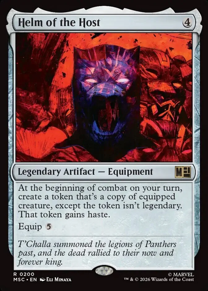 Helm of the Host, Marvel Super Heroes Commander (MSC) Price History