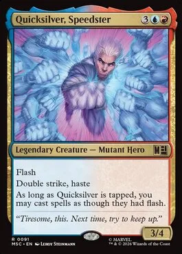 Quicksilver, Speedster, Marvel Super Heroes Commander (MSC) Price